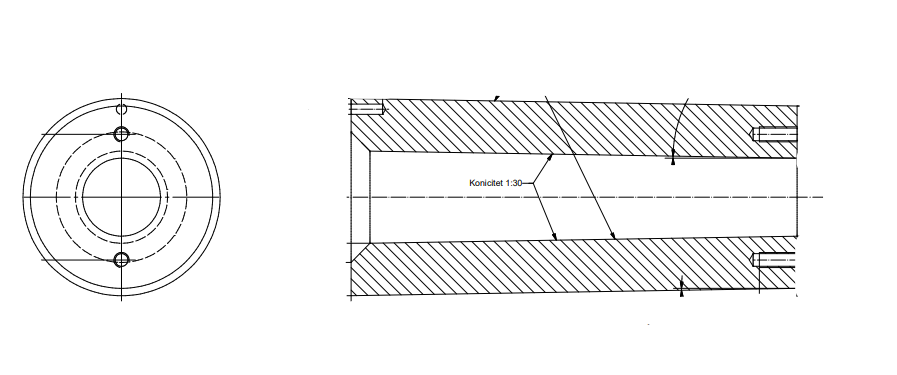 Hylsa för balanseringsutrustning RFQ - Qimtek